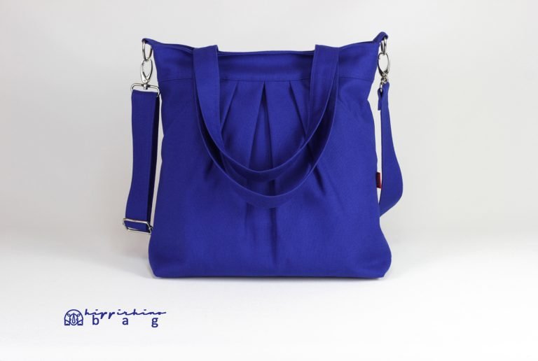 Royal Blue Canvas Shoulder Crossbody Large Canvas Cute Tote Bag ...